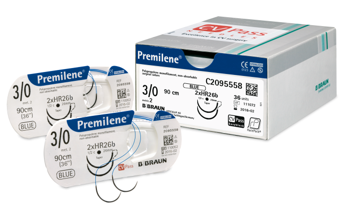 Premilene - monofilament non-absorbable suture material - WETLAB